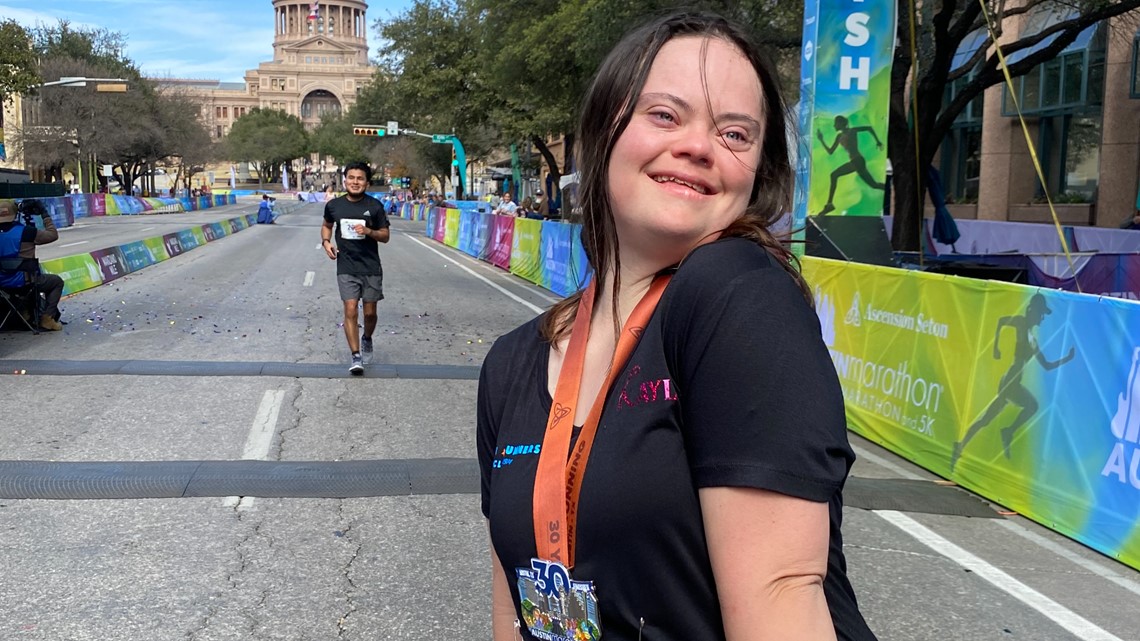 Kayleigh Williamson makes history with Austin Marathon finish | kvue.com