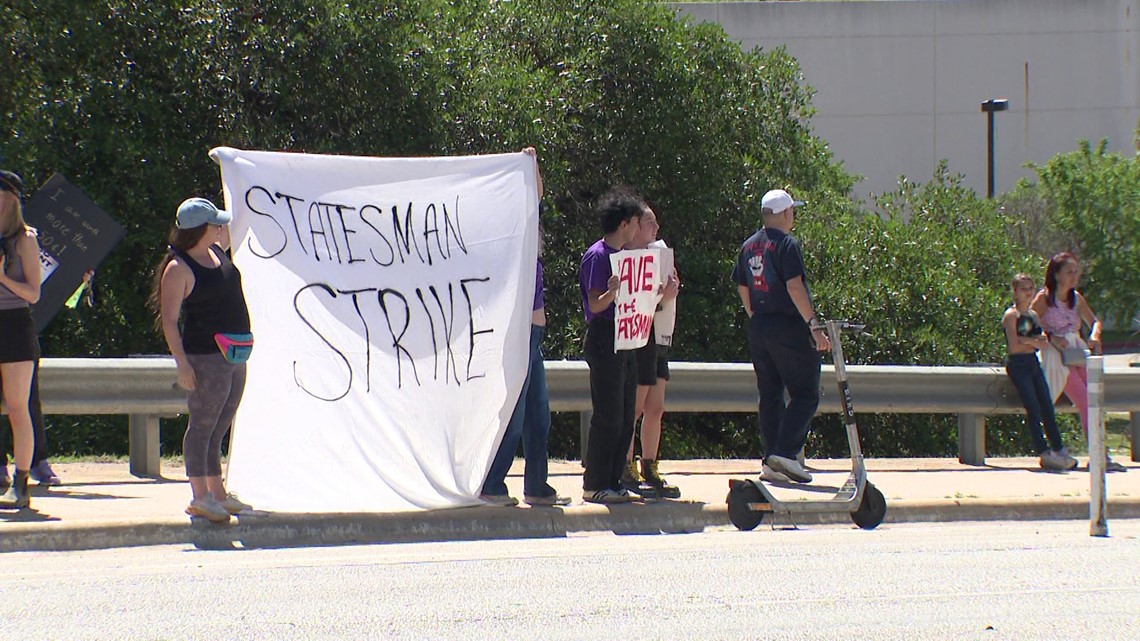 Austin American-Statesman journalists continue strike | kvue.com