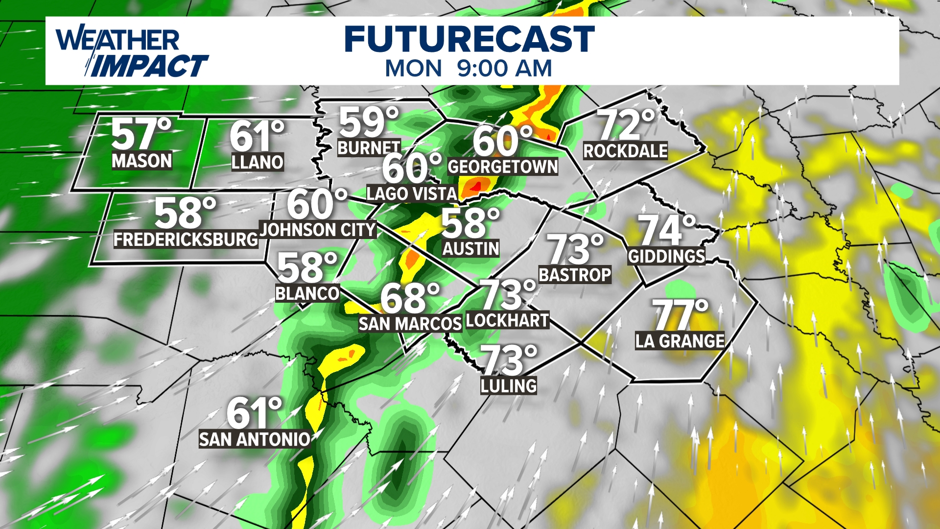 Cold fronts could bring first freeze to Hill Country next week | kvue.com