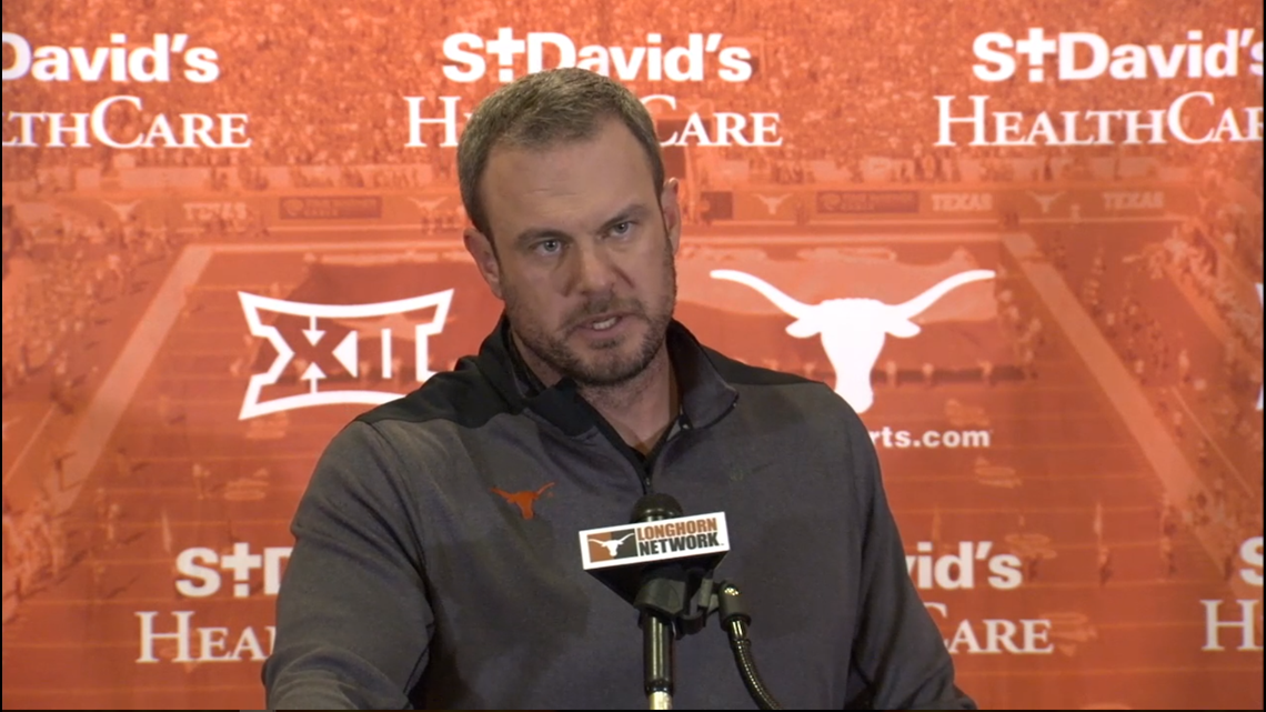 Tom Herman Press Conference: Longhorns prepare for Texas Tech | kvue.com