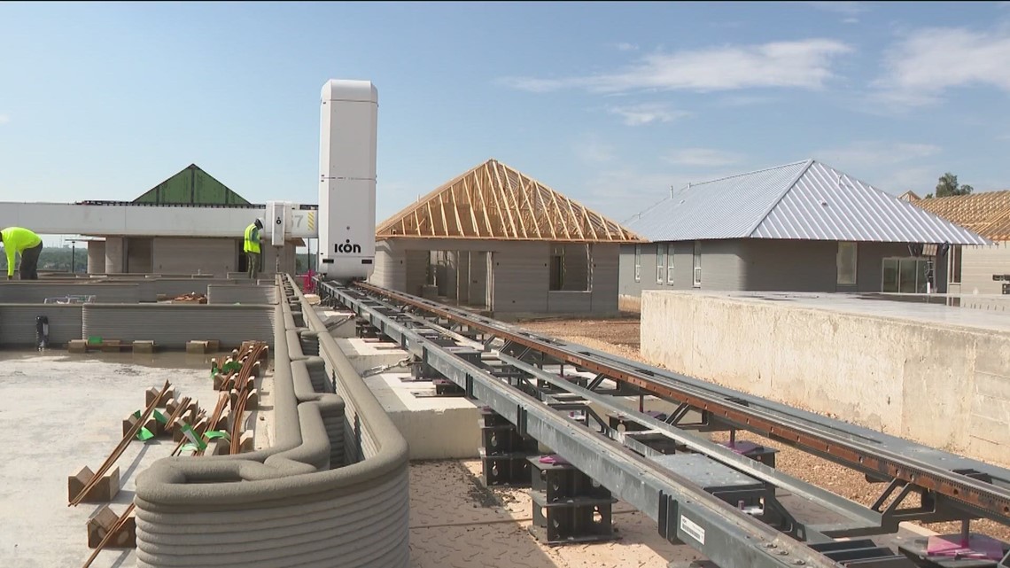3D-printed homes for sale in Georgetown's Wolf Ranch neighborhood ...