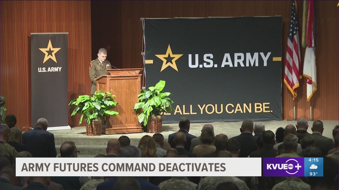 Army Futures Command deactivates | kvue.com