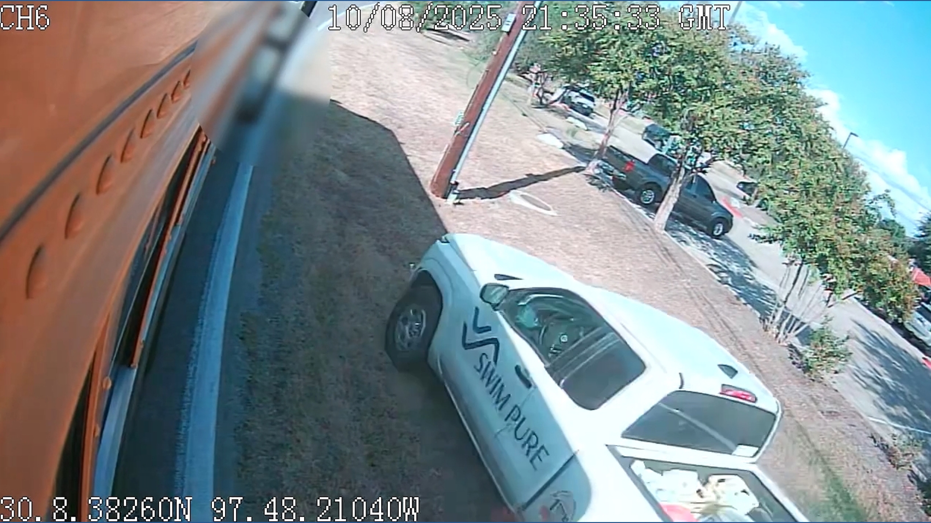 Austin driver arrested, charged after nearly hitting child getting off ...