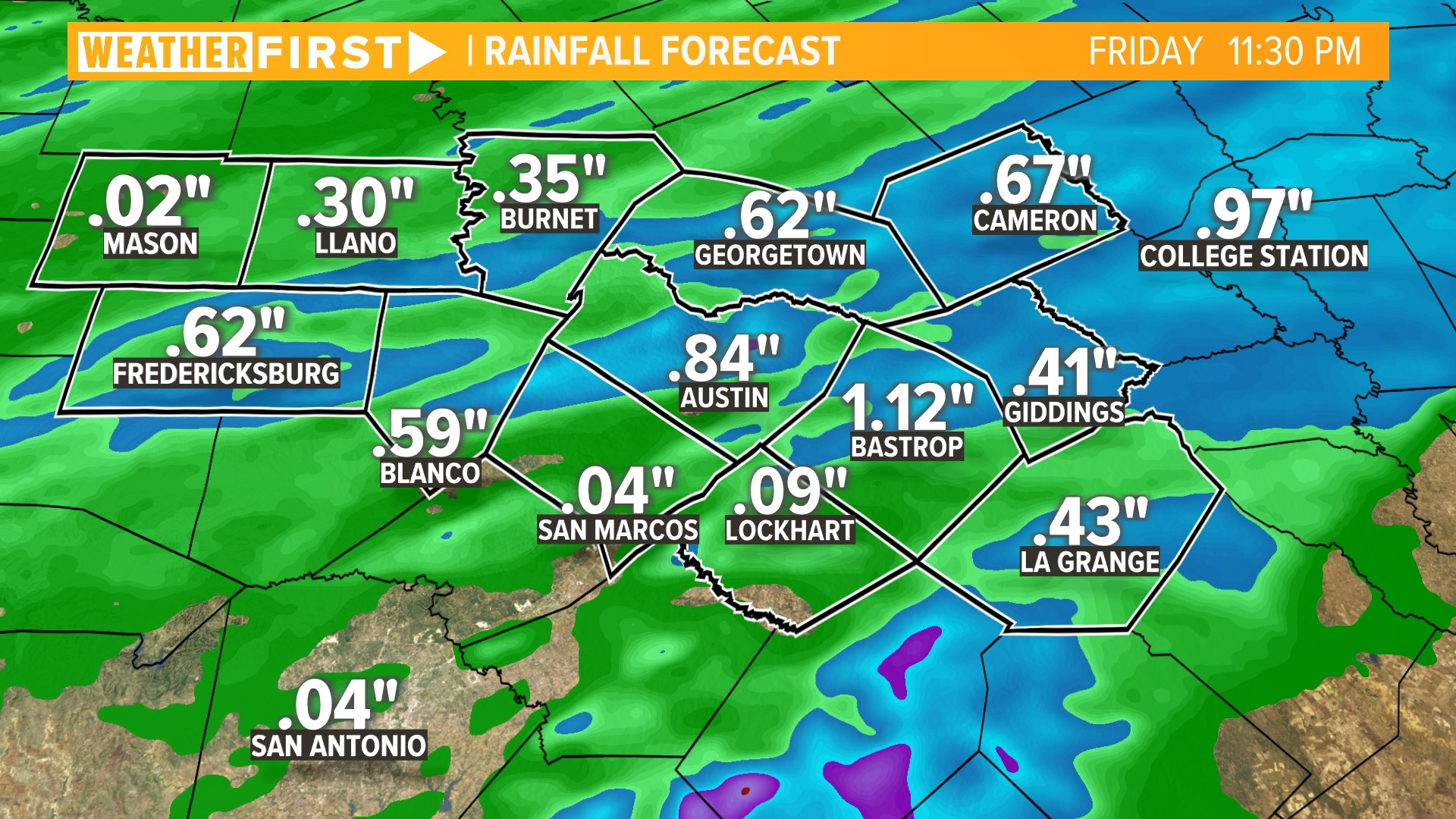 Central Texas weather: Beneficial rain expected for end of week | kvue.com