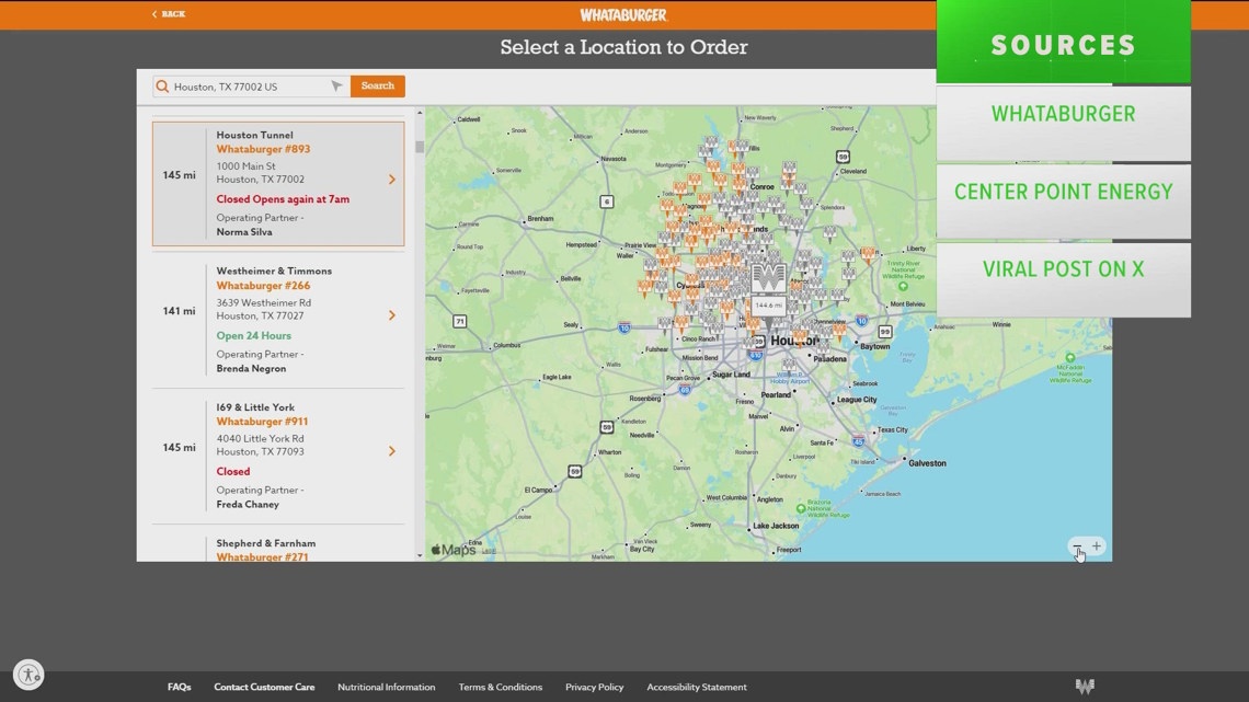 VERIFY: Is the Whataburger app an accurate way to track power outages ...