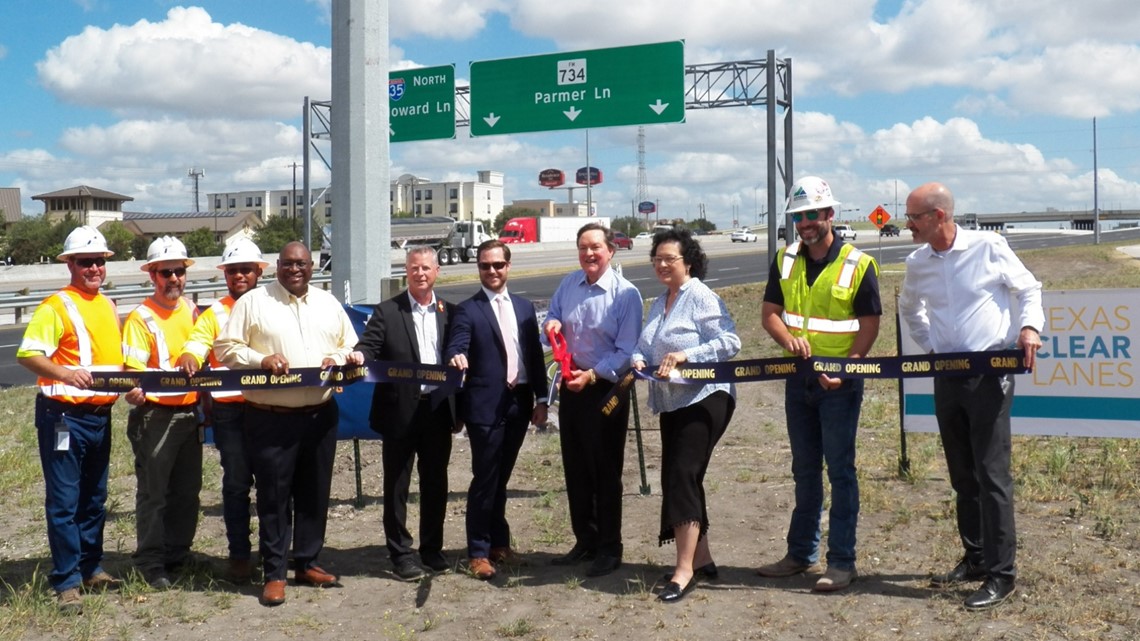 TxDOT holds ribbon cutting for I-35 at Parmer Lane project | kvue.com