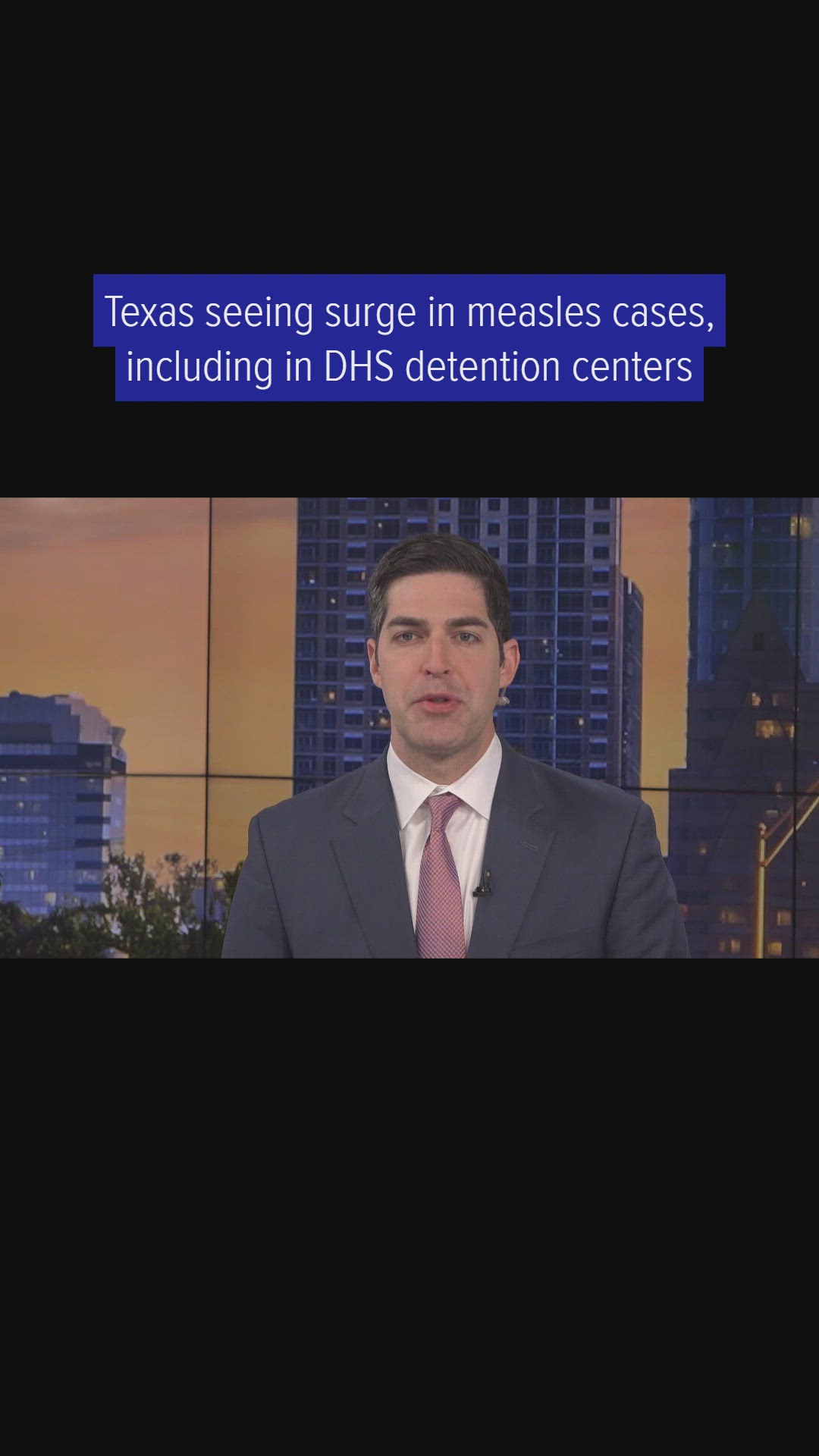 Texas seeing surge in measles cases, including in DHS detention centers ...