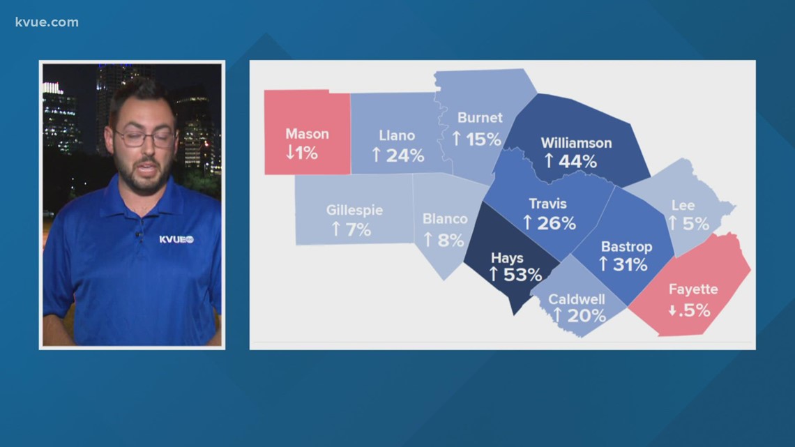 New census data says Austin's population grew over 21% from 2010 | kvue.com