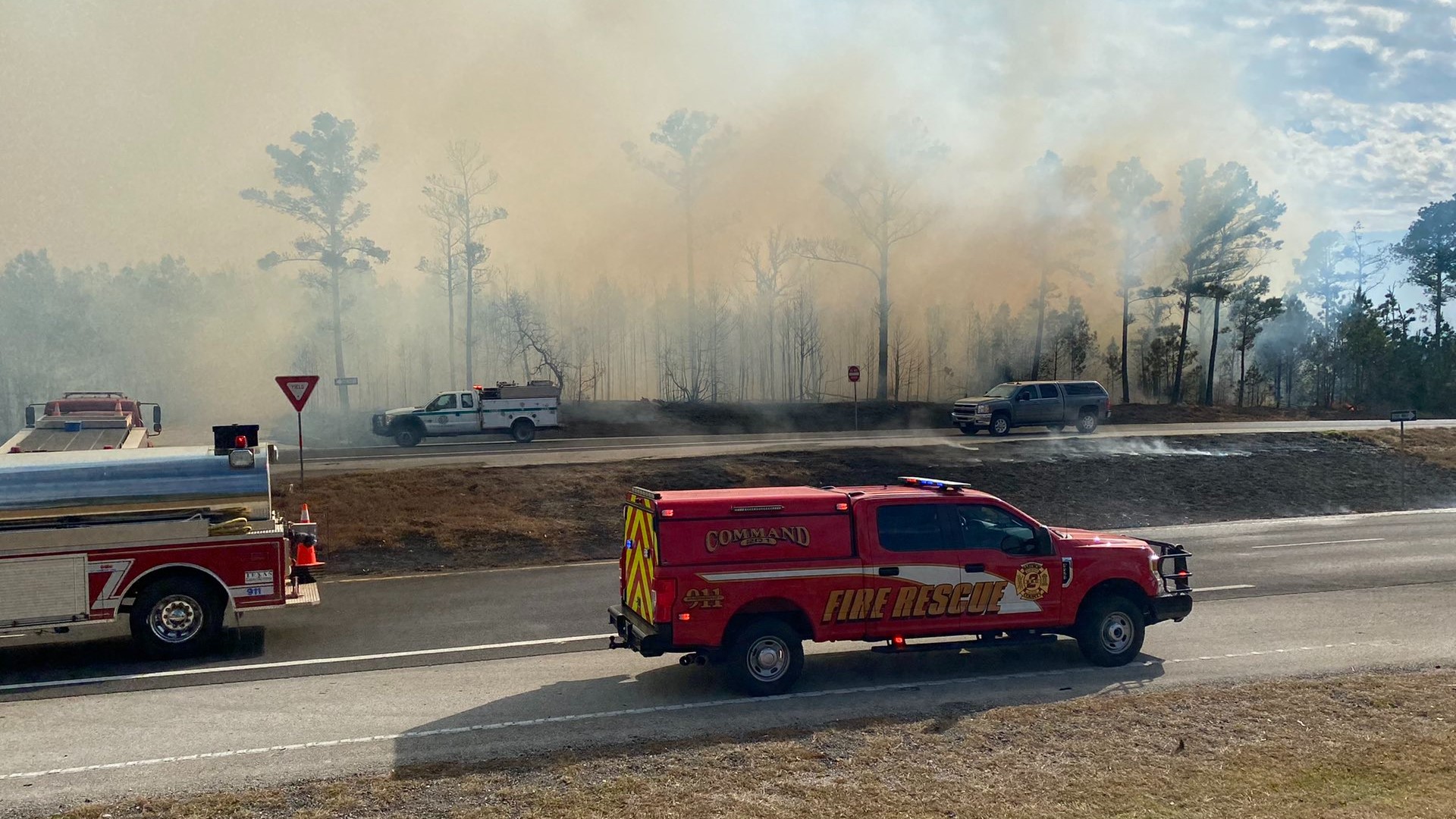 Wildfire at Bastrop State Park started from prescribed burn | kvue.com