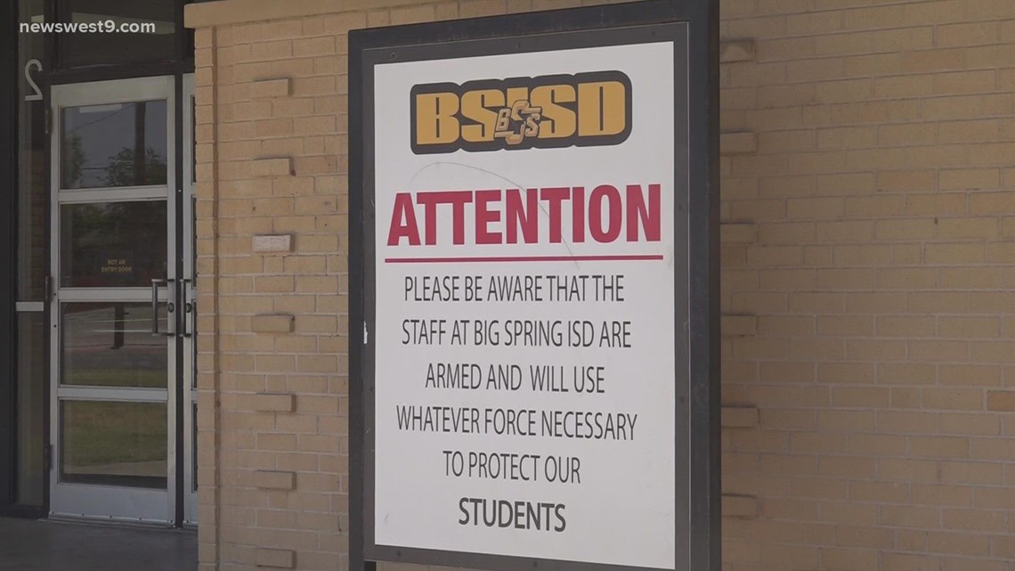 Big Spring ISD allows trained staff to carry firearms on campuses ...