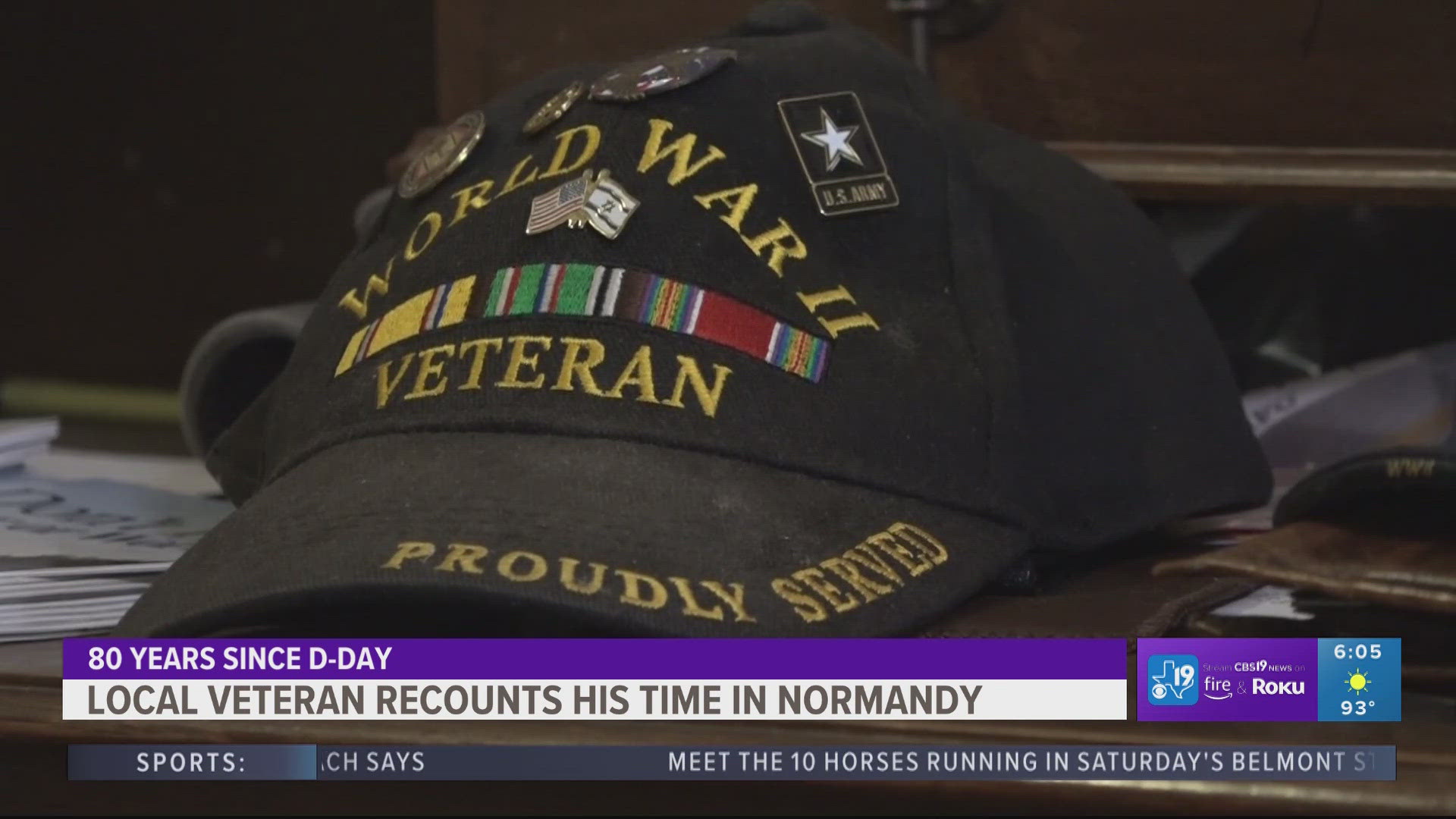 WWII veteran at 102, tells CBS9 his memories of D-Day | kvue.com