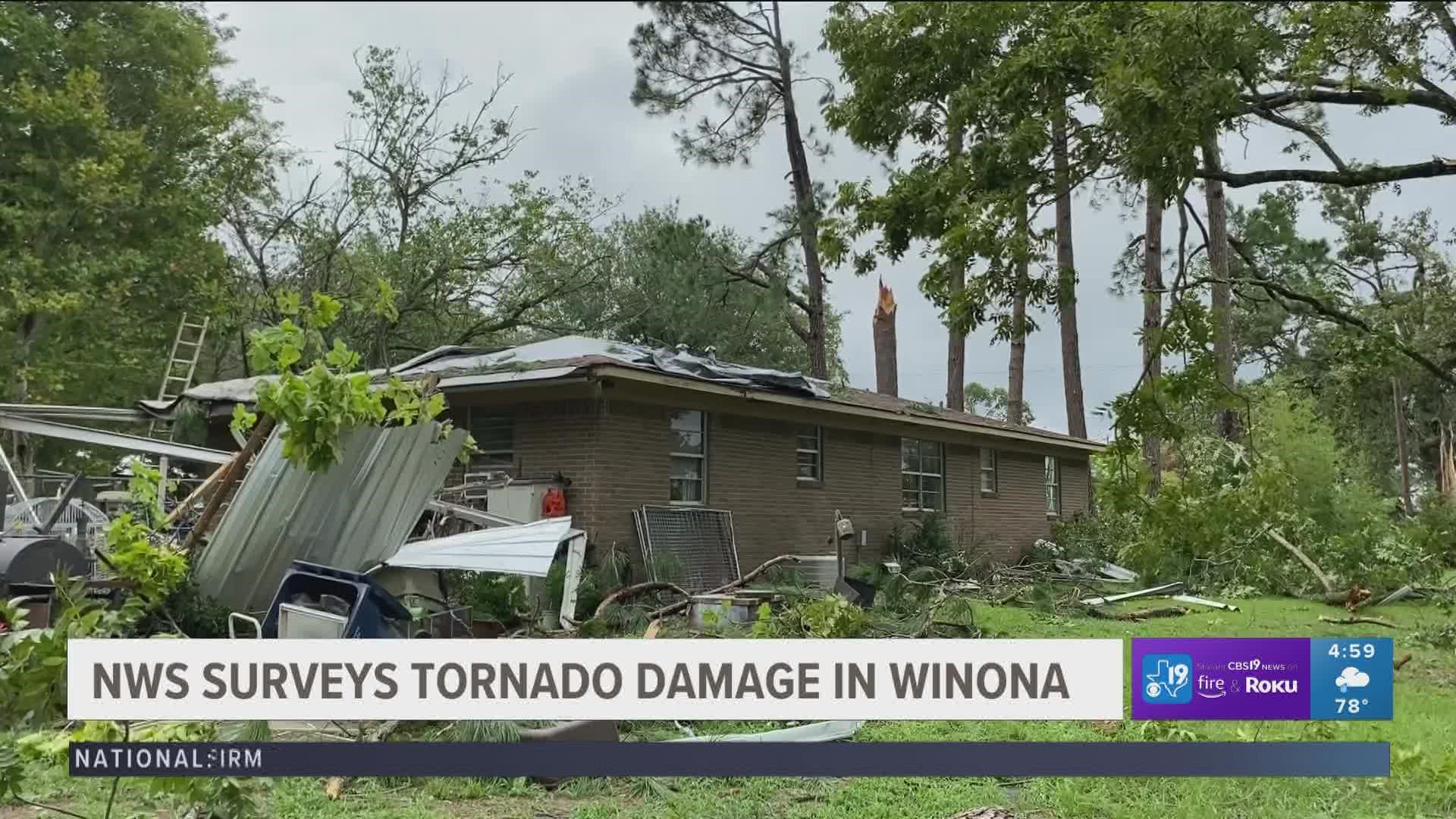 EF1 tornado strikes Winona | kvue.com