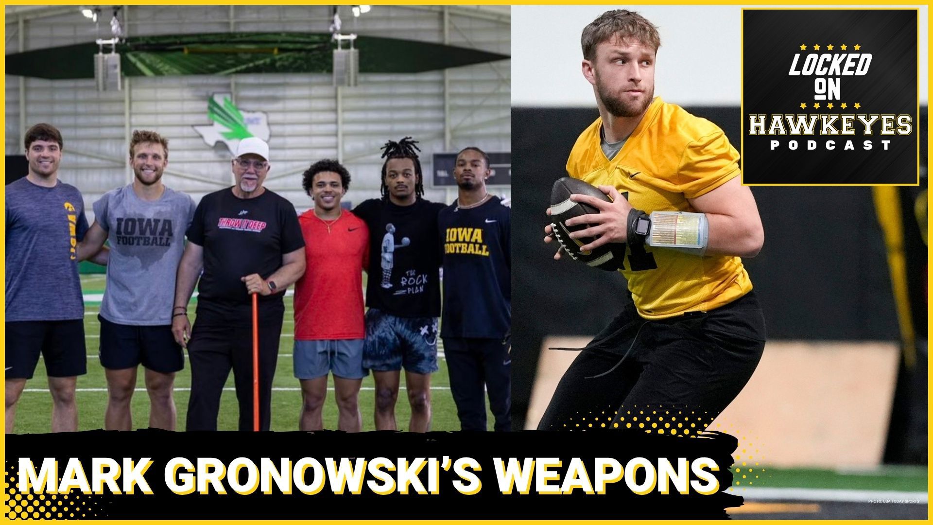 Iowa's Receiving Corps UNLEASHES Potential | Can Gronowski ELEVATE ...