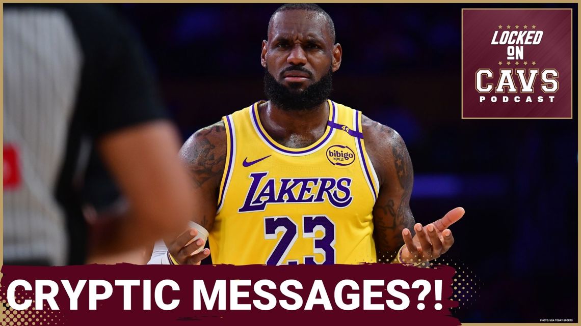 Is LeBron James SENDING CRYPTIC MESSAGES?! | Why a TRADE Could be BAD ...