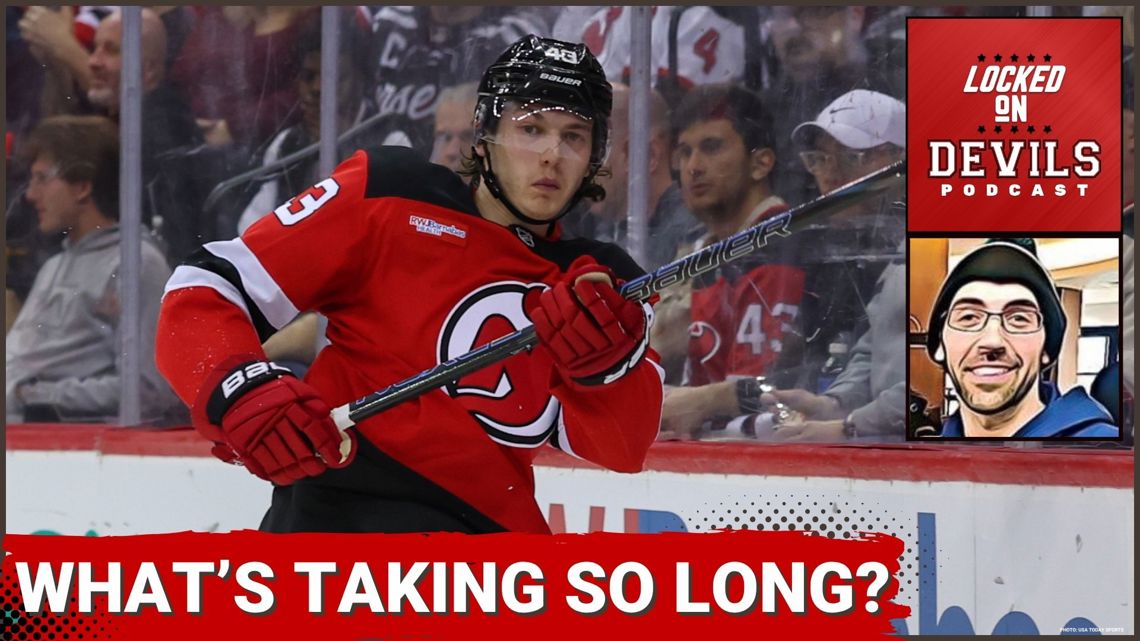 How Come The New Jersey Devils Haven't Extended Luke Hughes?...What's ...