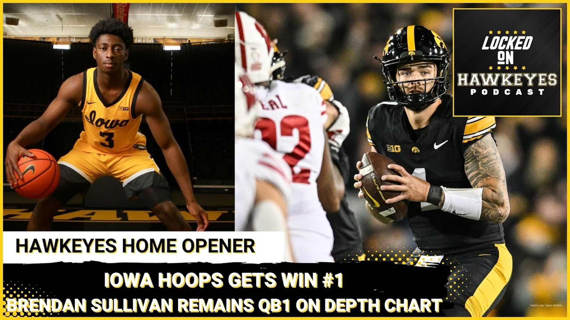 Rapid Reaction: Iowa gets Hoops Win #1, Brendan Sullivan back as QB1 on ...