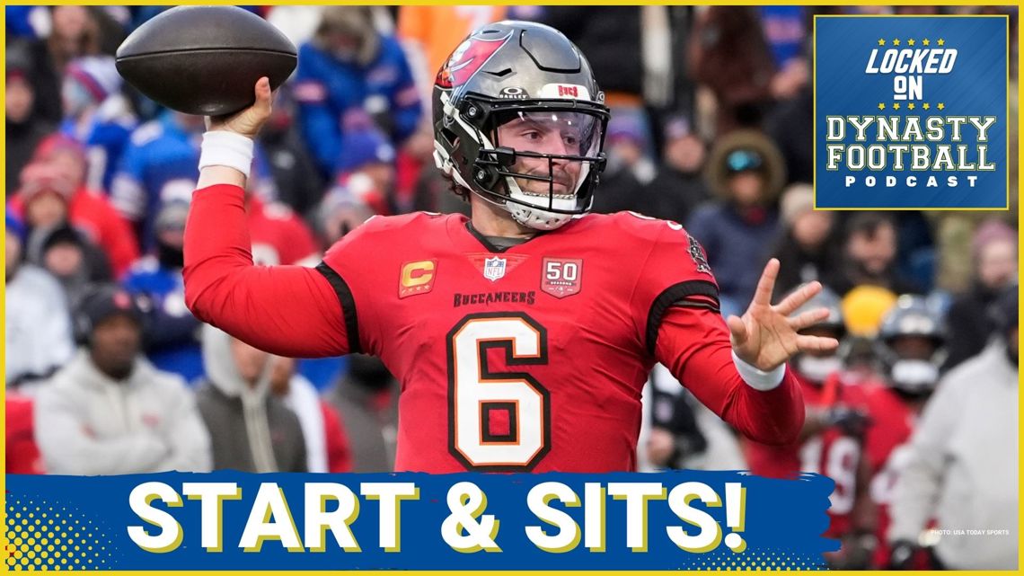 Top Week 12 STARTS & SITS For Fantasy Leagues | BENCH Baker Mayfield Against Rams? | kvue.com