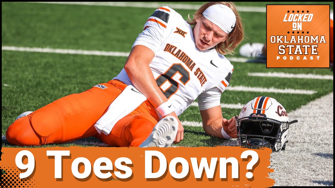 BREAKING (Toe): Oklahoma State QB Zane Flores Injury, Chad Weiberg ...