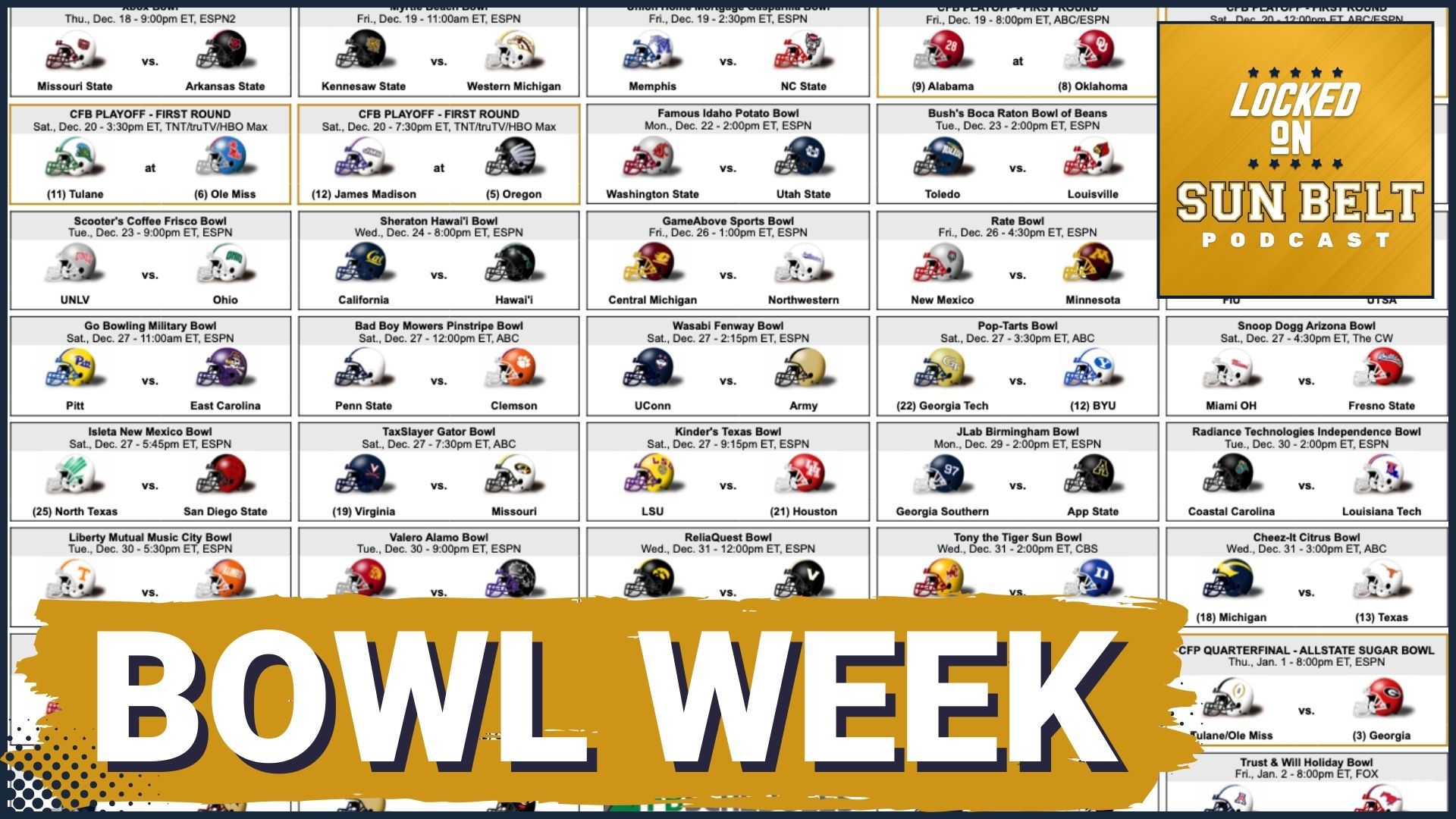 HYPE: Troy Trojans Kick Off Sun Belt Bowl Week—Goose Crowder AIMS to ...