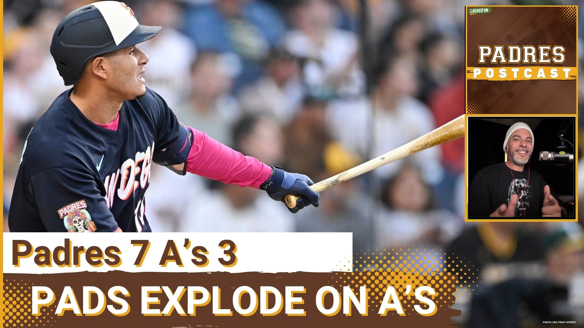 PADRES POSTCAST: San Diego PADRES BLOW OUT OAKLAND A’S 7-3 ! Manny ...
