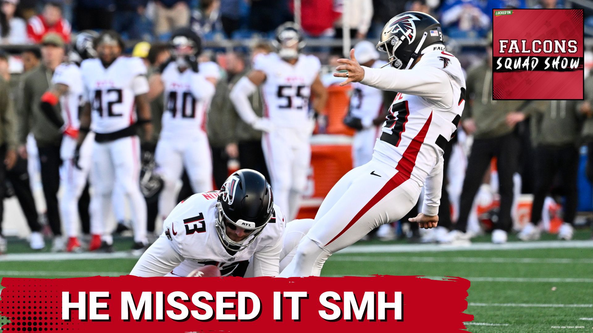 FALCONS SQUAD SHOW: John Parker Romo RUINS Michael Penix Jr. & Drake ...