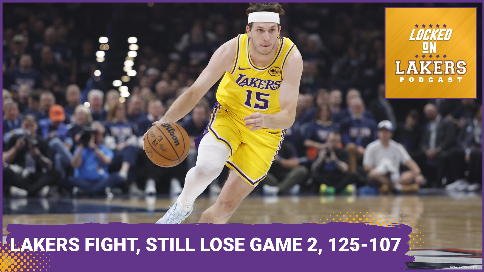 The Lakers FIGHT HARD, but Still LOSE BIG to Thunder in Game 2, 125-107 ...