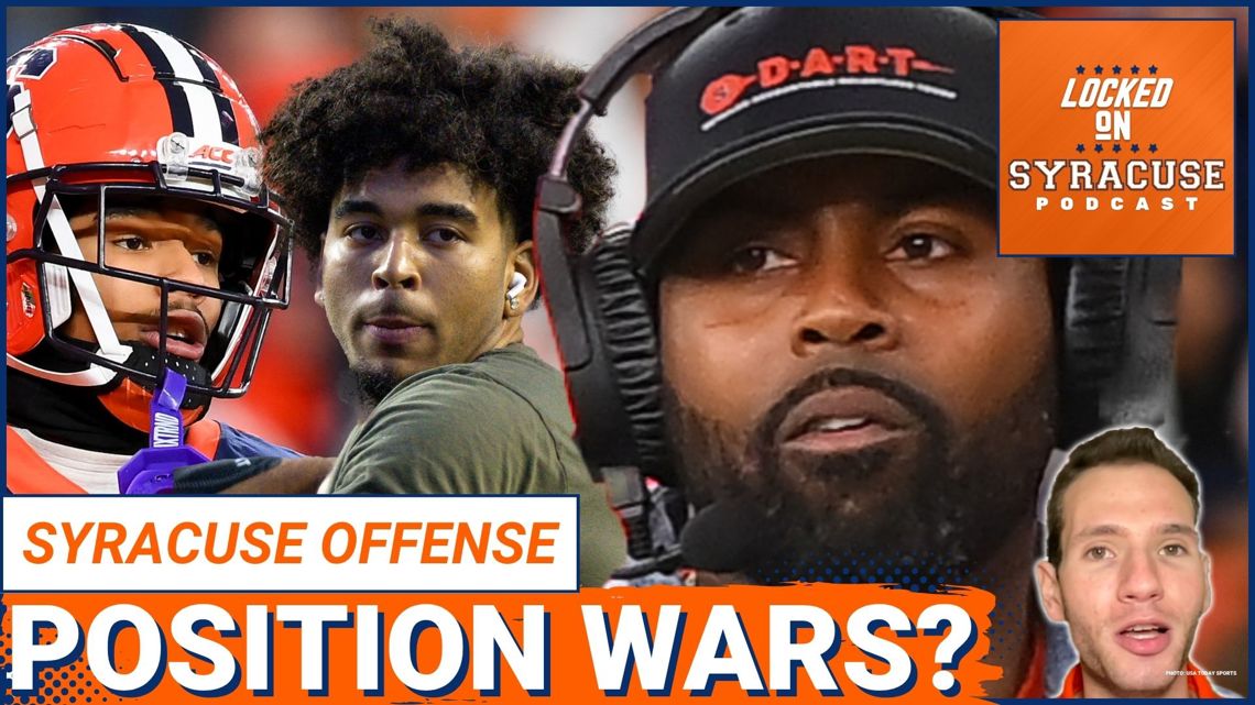 ALERT: Syracuse Football's KEY Position Wars On Offense | Who STEPS UP ...