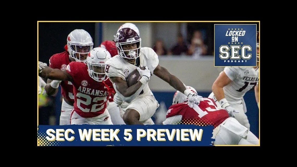 Full SEC Week 5 Preview: Georgia at Alabama, Arkansas vs A&M, Kentucky at Ole Miss, & More ...
