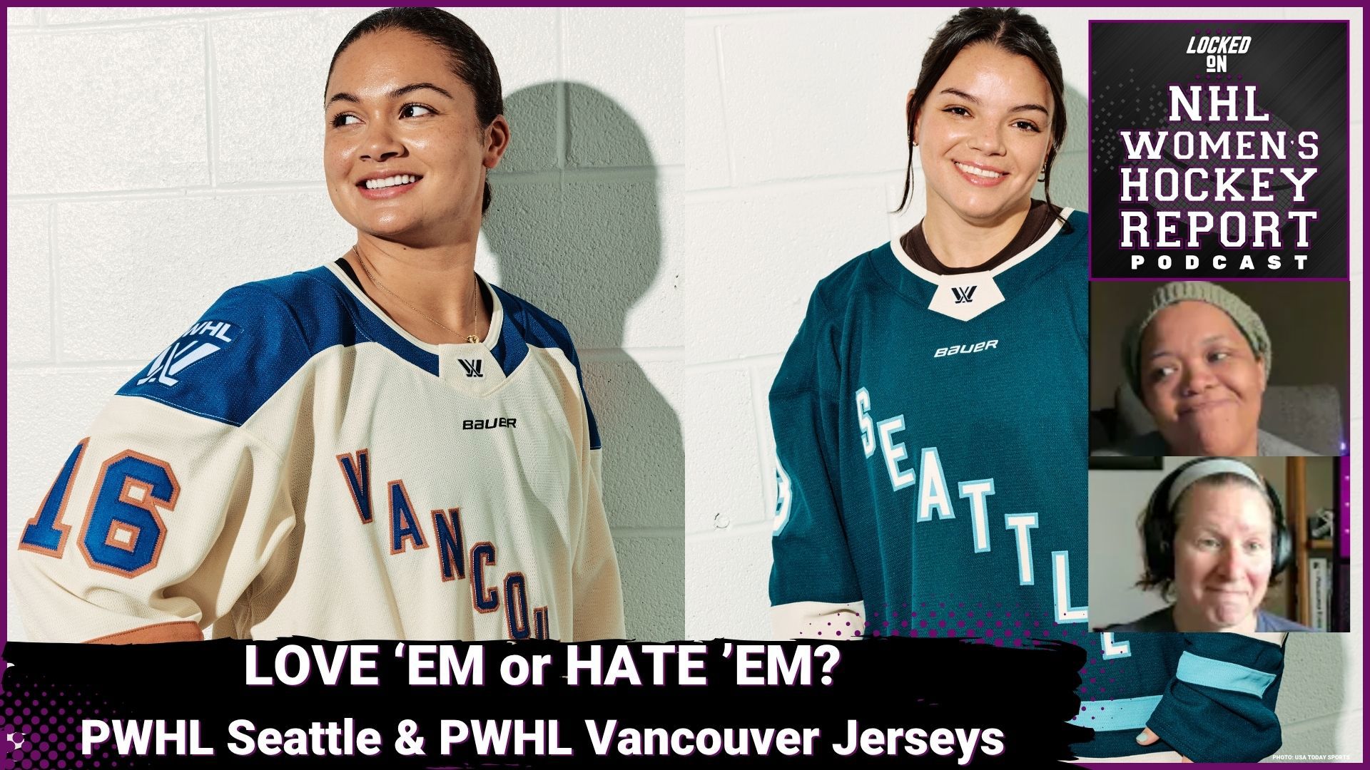 LOVE IT or HATE IT: PWHL Seattle & PWHL Vancouver UNVEIL jerseys | kvue.com