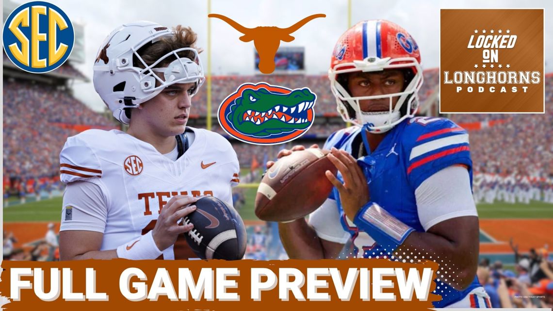 Texas Will ROLL Florida or Will the Gators SHOCK the Longhorns? | Full ...