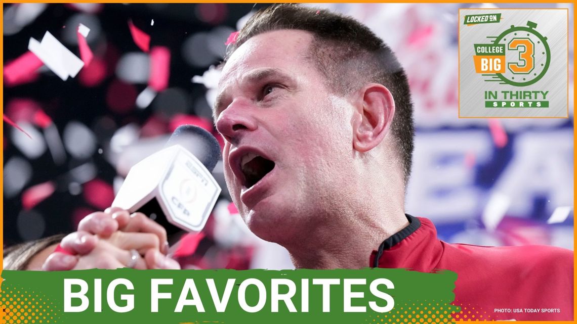 Indiana BIG FAVORITES Going Into National Championship Game vs. Miami ...