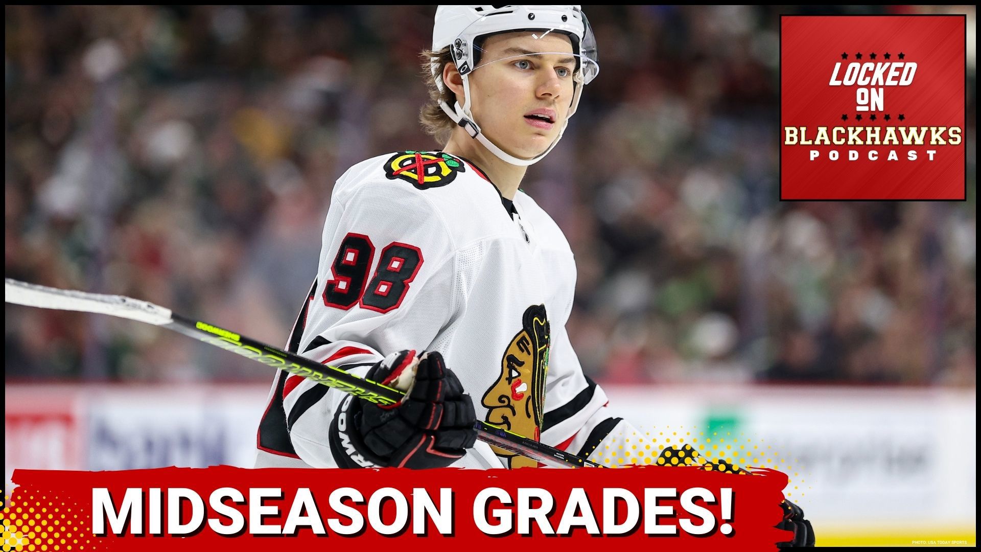 Chicago Blackhawks 2025-26 Midseason Grades | Anton Frondell BEST ...