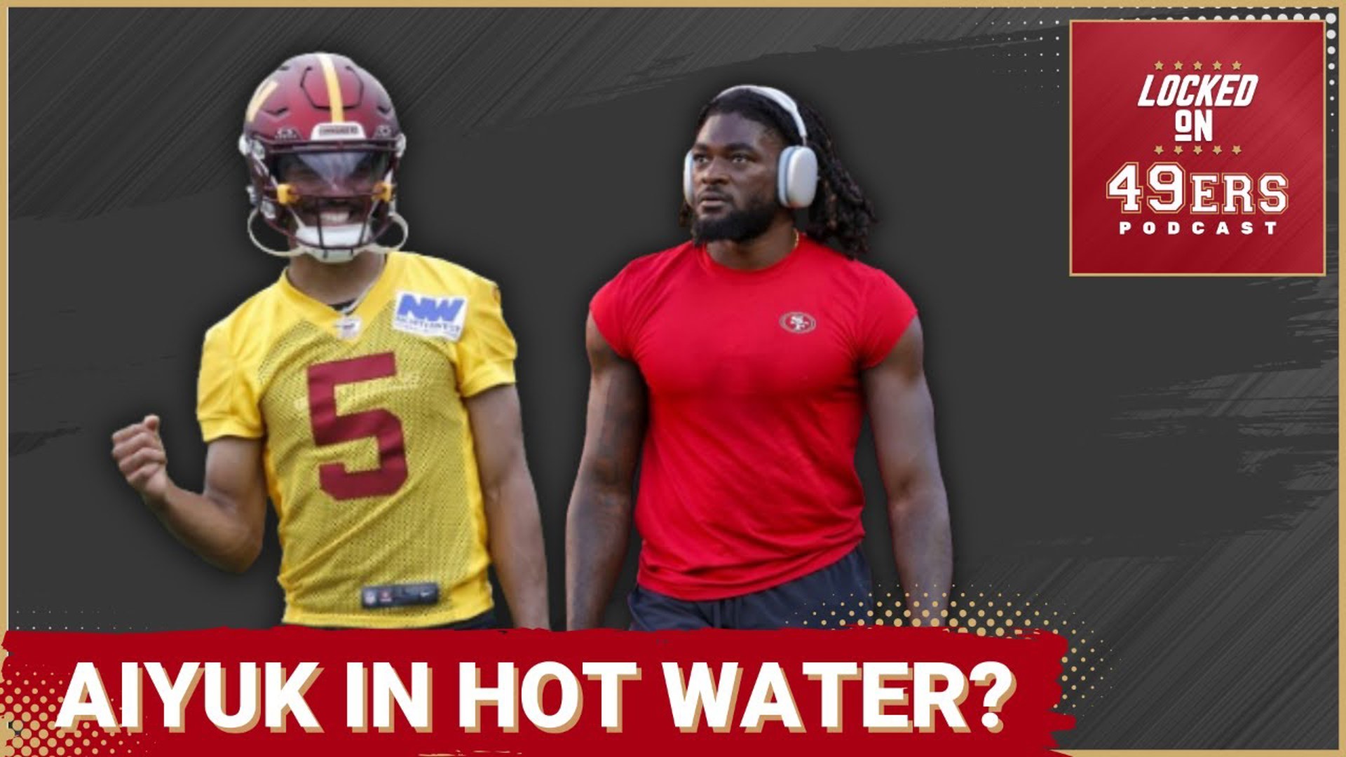 Brandon Aiyuk Shares Team Practice Film with Buddy Jayden Daniels ...