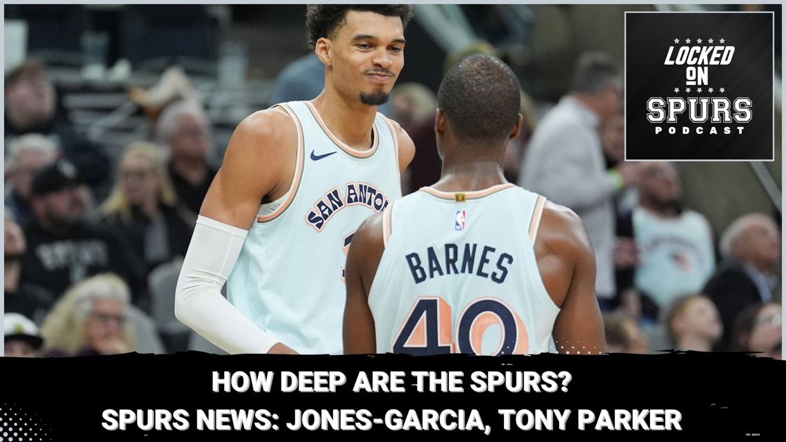 A look at the San Antonio Spurs depth chart | Locked On Spurs | kvue.com