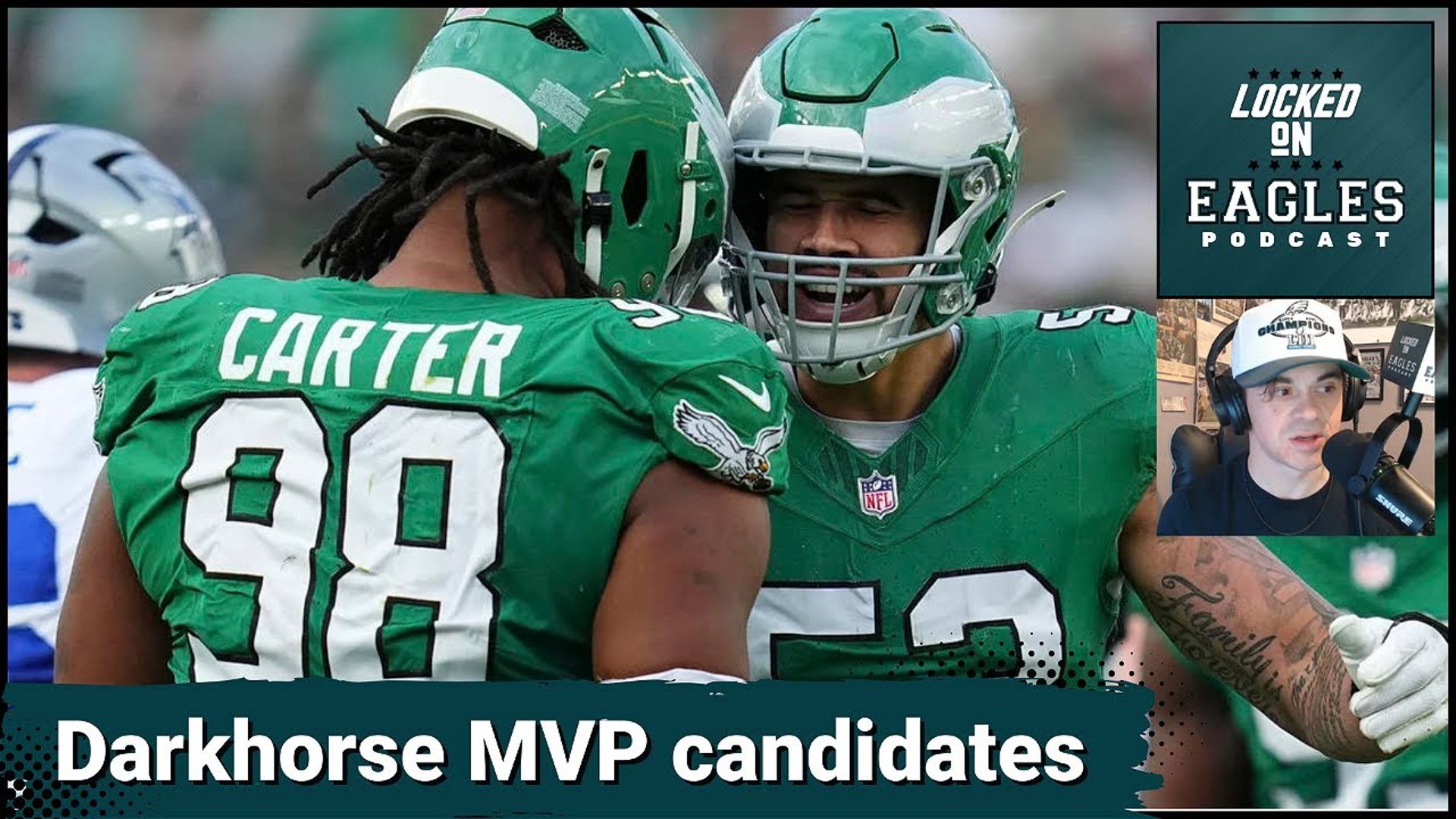 Zack Baun SUPER BOWL MVP CANDIDATE for the Philadelphia Eagles in Super ...