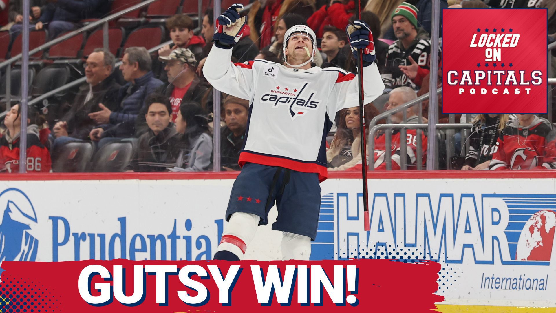 GRIT: Washington Capitals SURVIVE in New Jersey, Logan Thompson ...