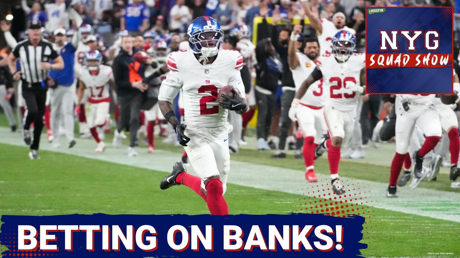 GIANTS SQUAD SHOW: Banks Option Declined, O-Line Questions, OBJ Impact ...