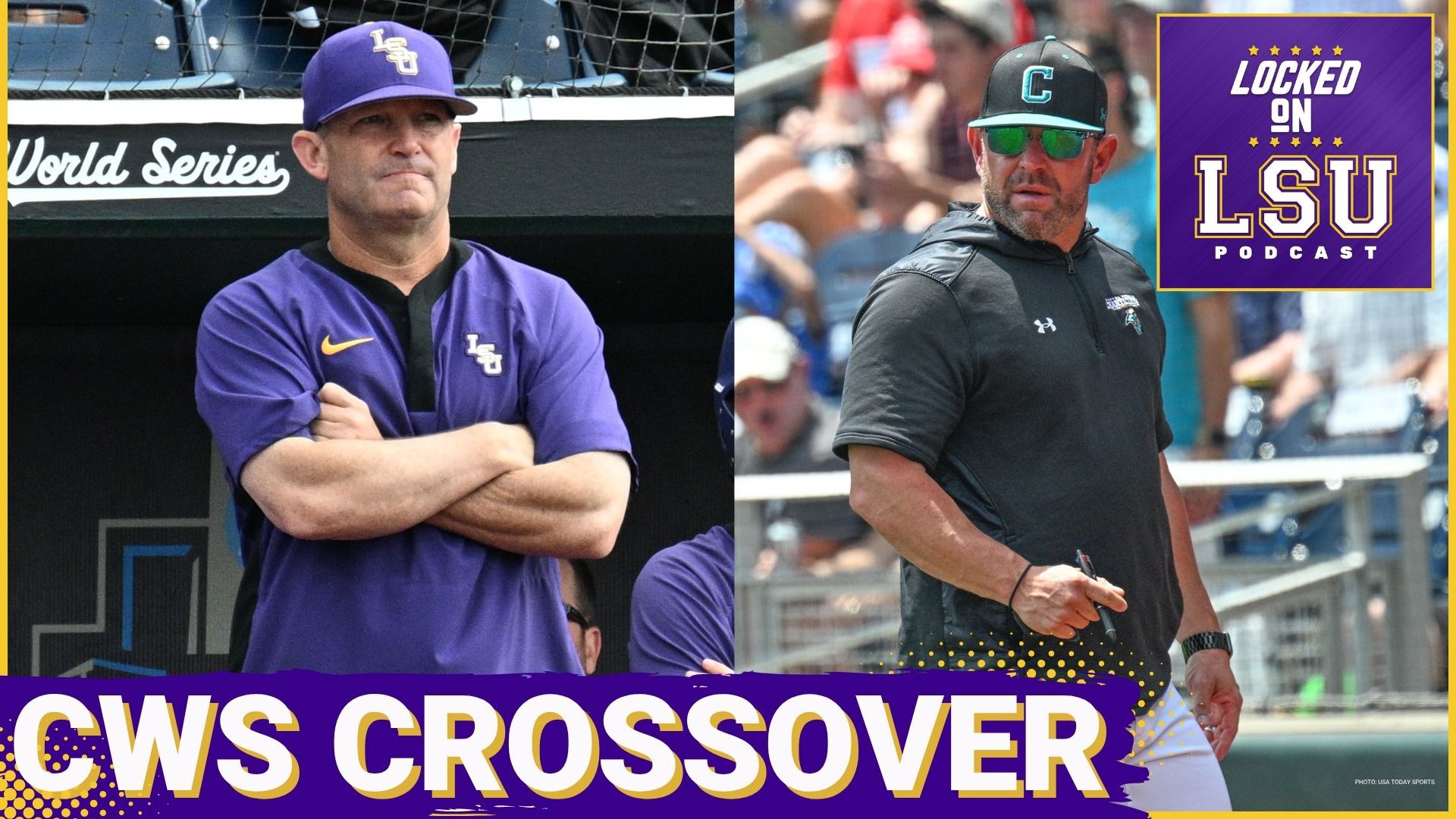 LSU vs Coastal Carolina: The CWS Clash NO ONE Saw Coming! | Crossover ...