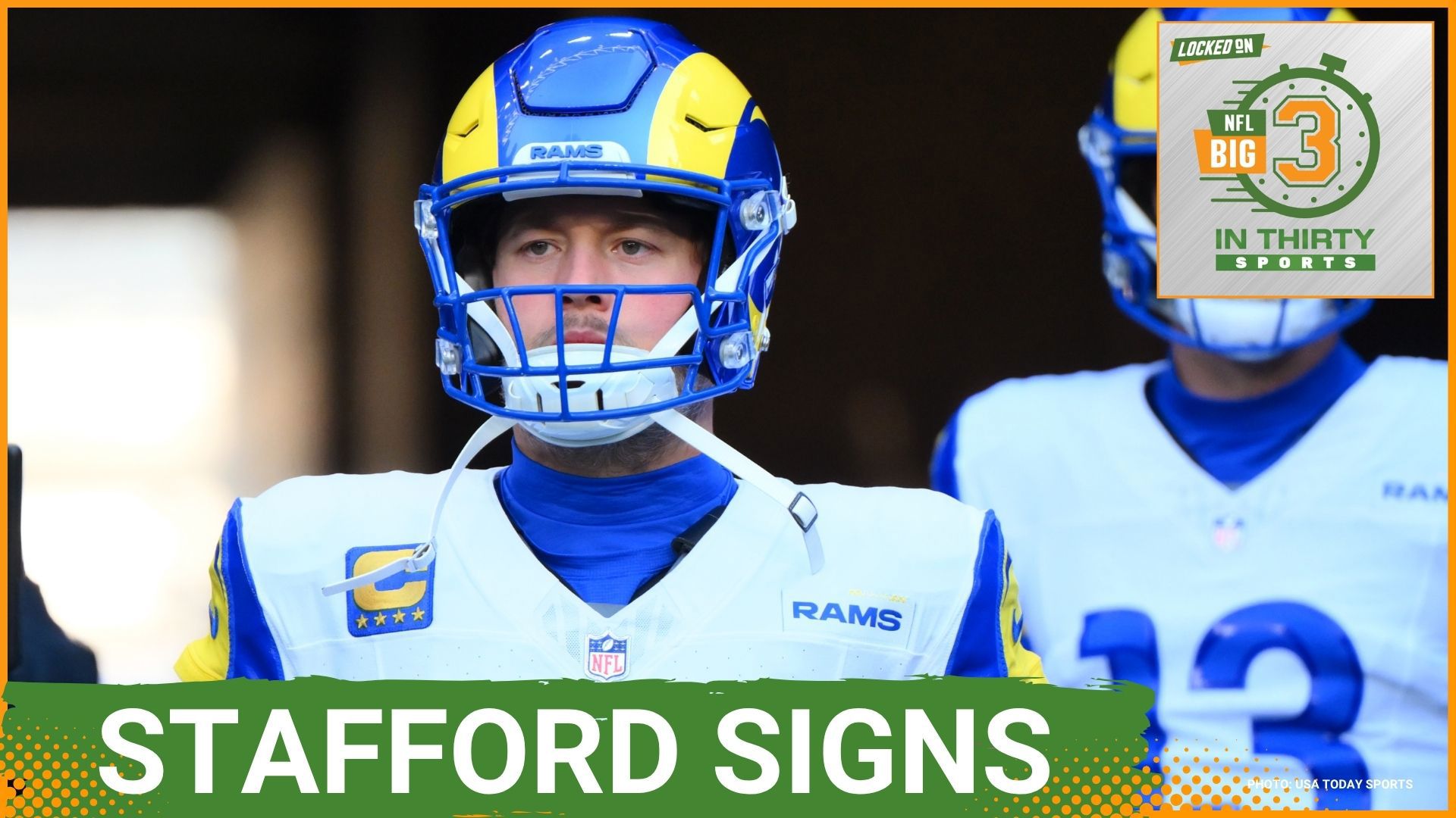 Matthew Stafford SIGNS ONE-YEAR DEAL To Stay With Rams | The Big 3 in ...