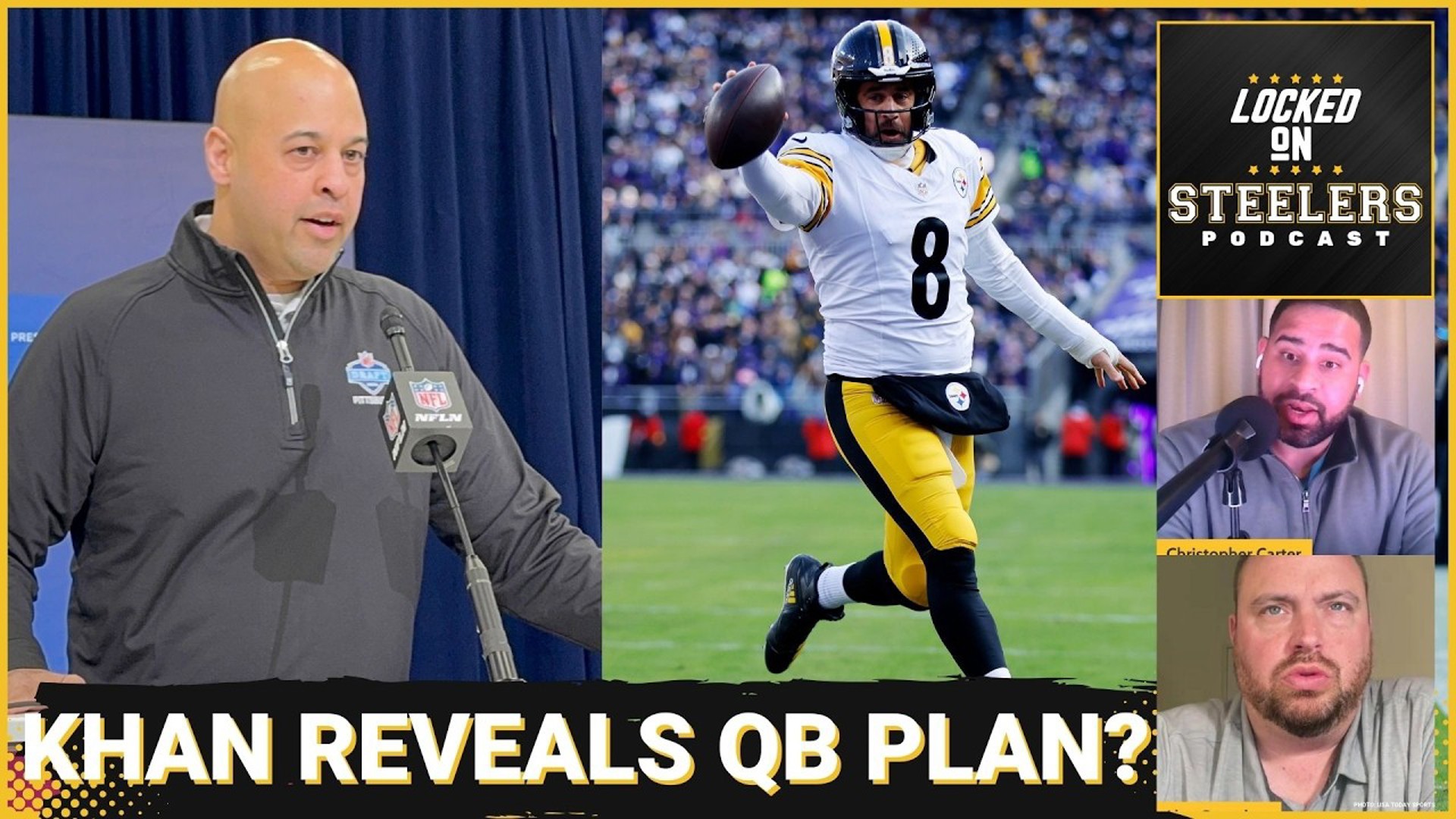 Steelers' Omar Khan Suggests Aaron Rodgers Return. Why Biggest Project ...