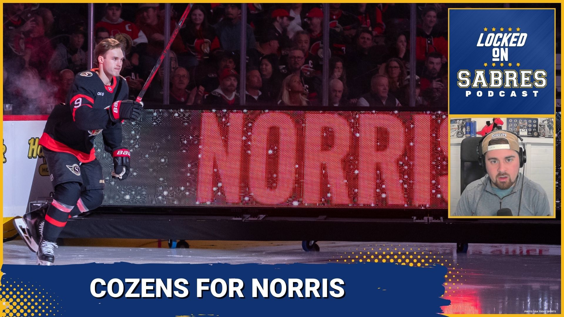 Sabres send Dylan Cozens to Ottawa for Josh Norris | kvue.com