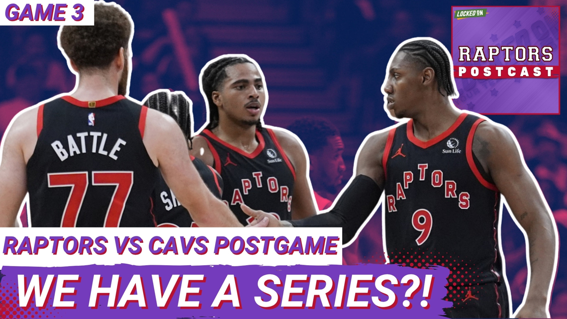 RAPTORS POSTCAST: Barnes and Barrett lead SPECIAL Game 3 win + CMB and ...