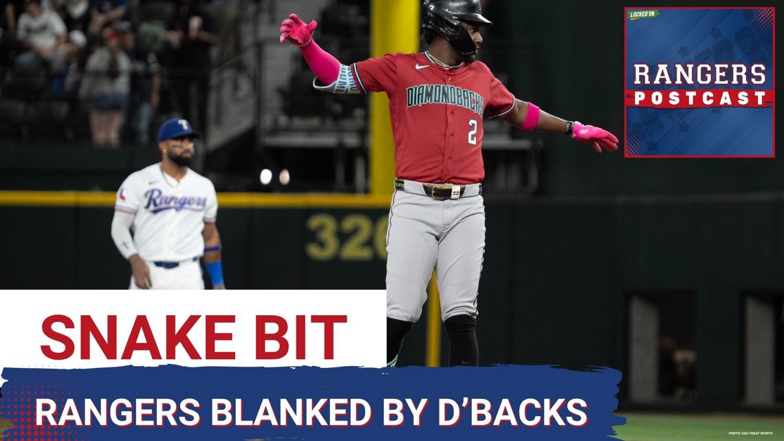 RANGERS POSTCAST: The Rangers were SHUT-OUT at home by the Diamondbacks ...