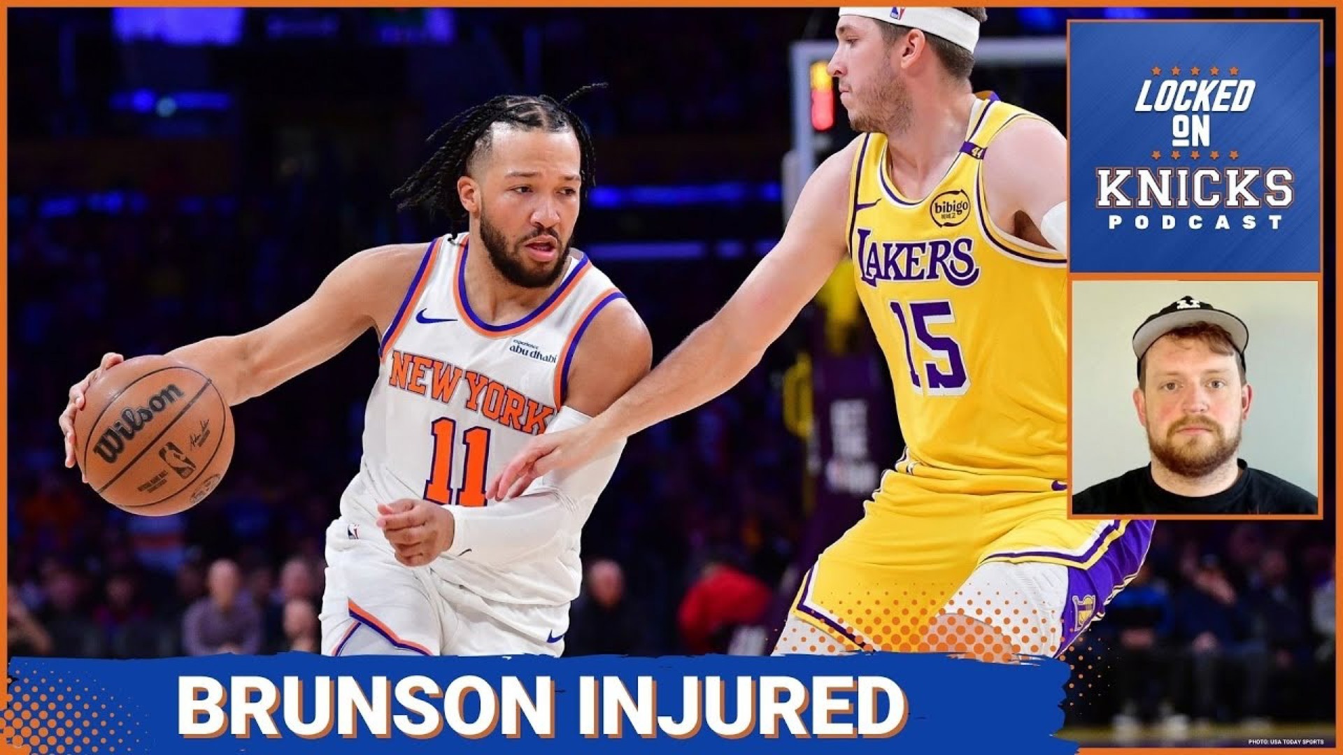 Jalen Brunson Injured and Tom Thibodeau Chokes Down the Stretch As the Knicks Lose to the Lakers ...