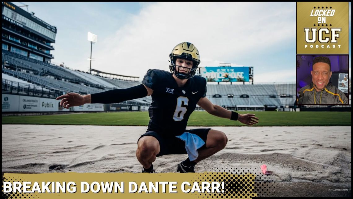 UCF Lands Dual-Threat QB Dante Carr | Scott Frost's Long-Term Vision I UCF Podcast | kvue.com