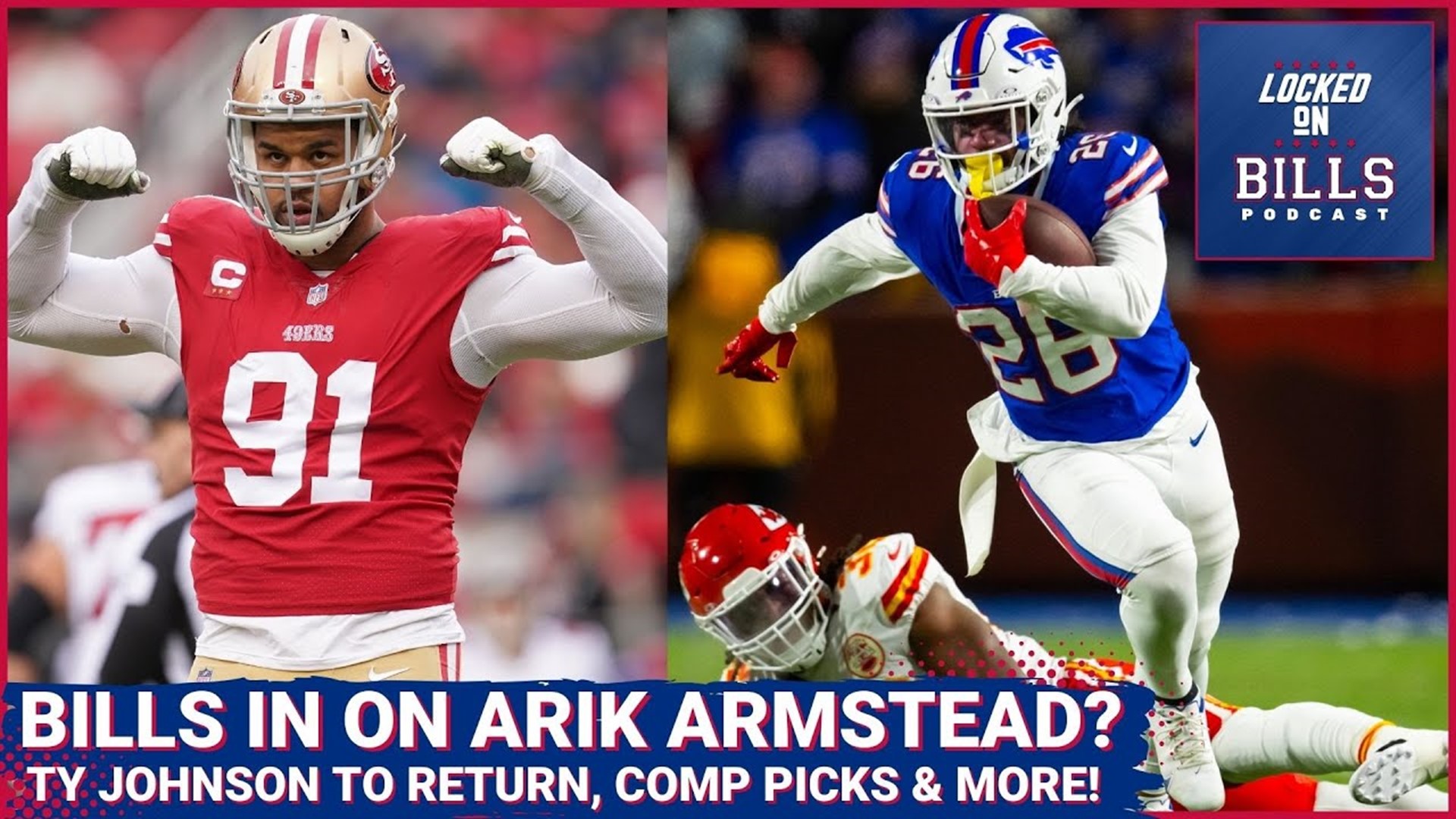 Buffalo Bills in on Arik Armstead? Ty Johnson is back, Compensatory ...