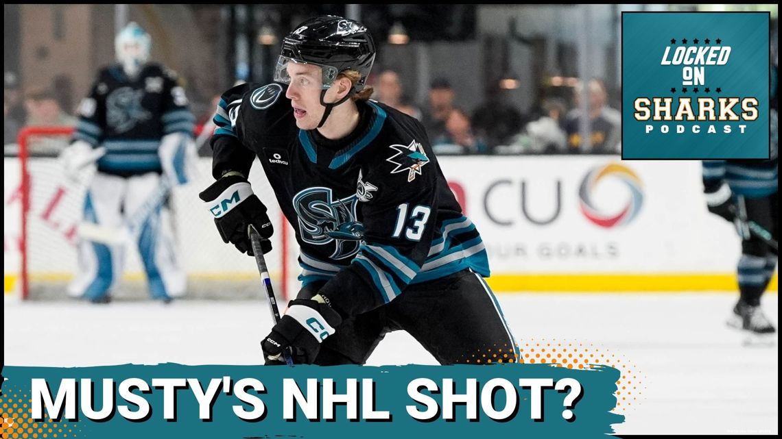Sharks' Roster BATTLE Heats Up | Will Musty FORCE His Way onto the Team ...