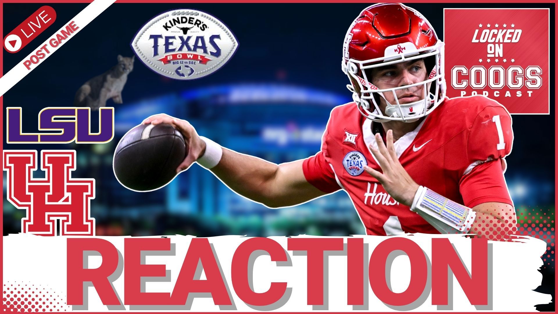 WOW ! Can Houston, Fritz, & Weigman OVERCOME Fast Start from LSU in ...