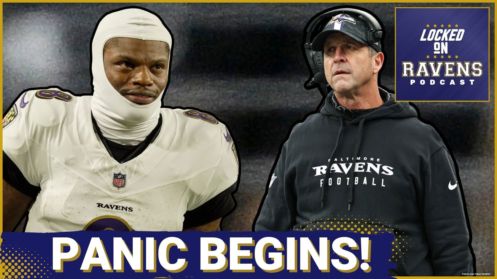 HUGE Lamar Jackson injury report causes FULL BLOWN PANIC, Baltimore Ravens season HANGS IN ...