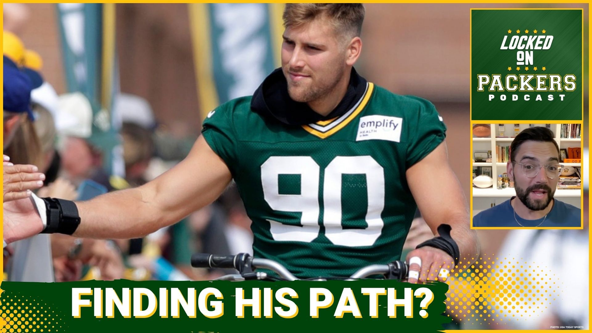 Lukas Van Ness hitting checkpoints for a breakout season with the Green ...